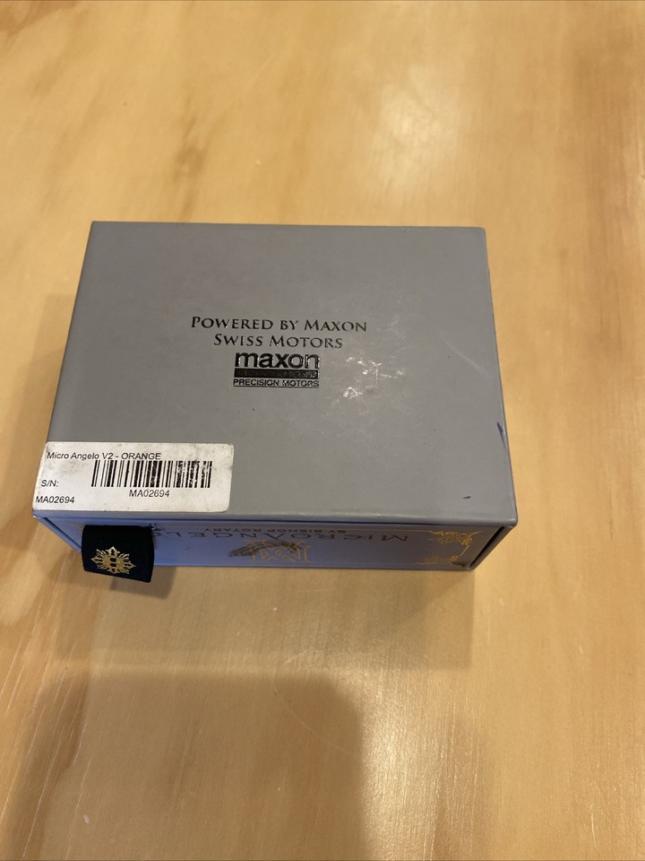 8235) Bishop Rotary Microangelo V2 Orange Tattoo Machine Maxon Swiss ...