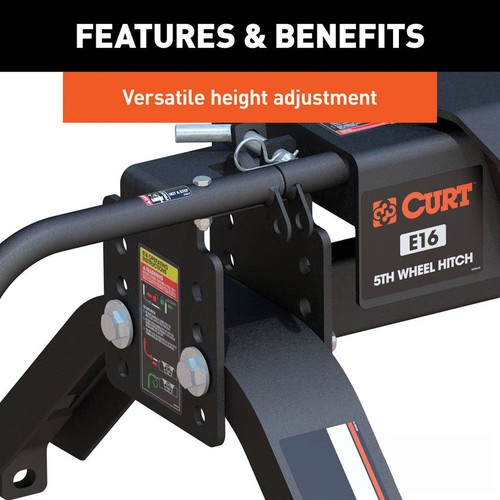 CURT 16116 FIFTH WHEEL HITCH WITH BASE RAILS | eBay