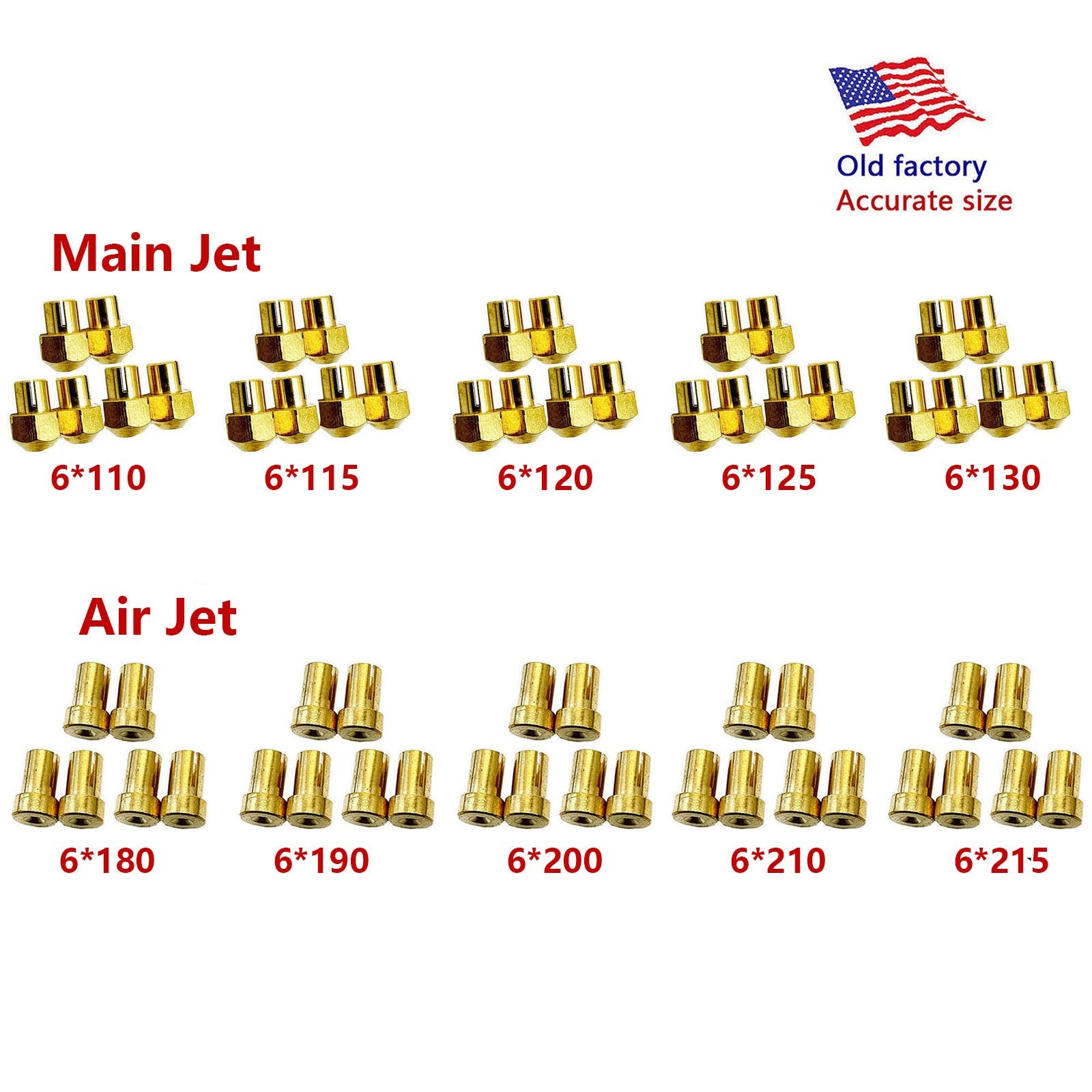 Jetting Kit For Weber 40/42/45/48/50 DCOE/IDF main jet air corrector 60 ...