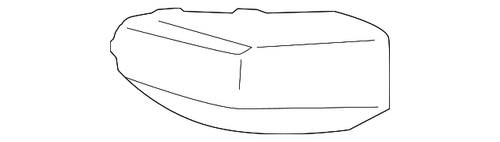 OEM Genuine Toyota FJ Cruiser Front Bumper Driver Side Corner Pad 52423 ...