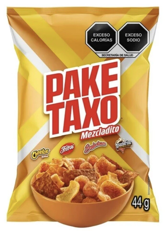 5X PAKE TAXO MEZCLADITO - SABRITAS MEXICANAS (5 Paquetes de 44g c/u) | eBay