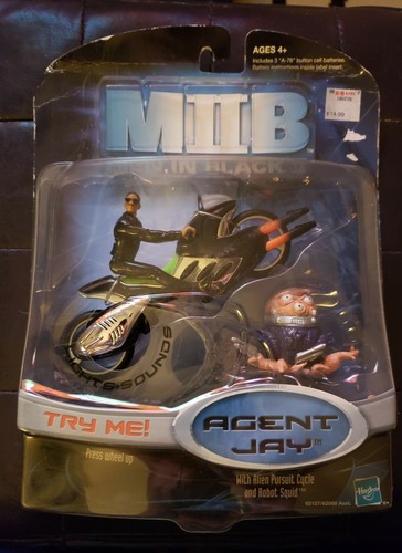 Men in Black II MIB 2 Agent Jay J Alien Pursiut Cycle Robot Squid 2002 ...