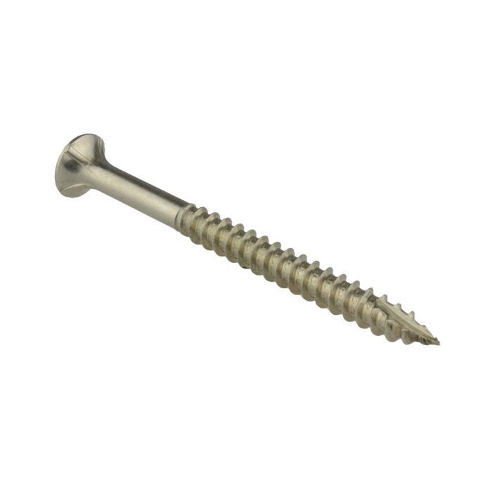 Qty 100 Bugle Batten Screw 6g x 50mm Stainless Marine 316 Square T17 ...
