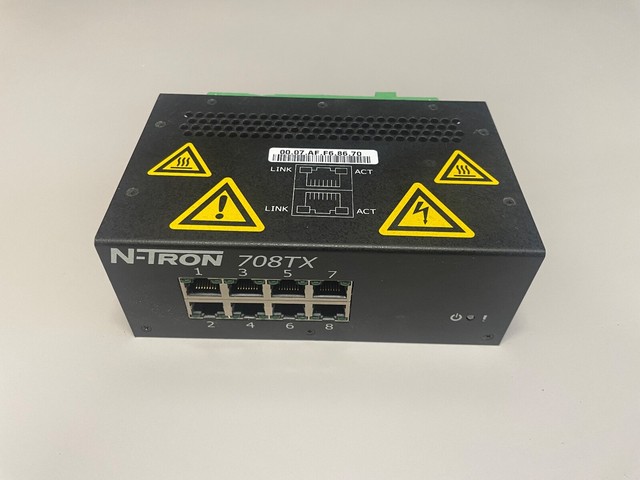 N-Tron 708TX Industrial 8 Port Ethernet Switch for sale online | eBay