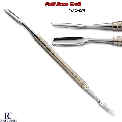 Dental Palti Bone Graft Scoop Double Ended Bone Carrier Implant ...