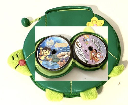 Dora The Explorer DVD Bundle In Vintage Zip Around Face Case 12 DVDs ...