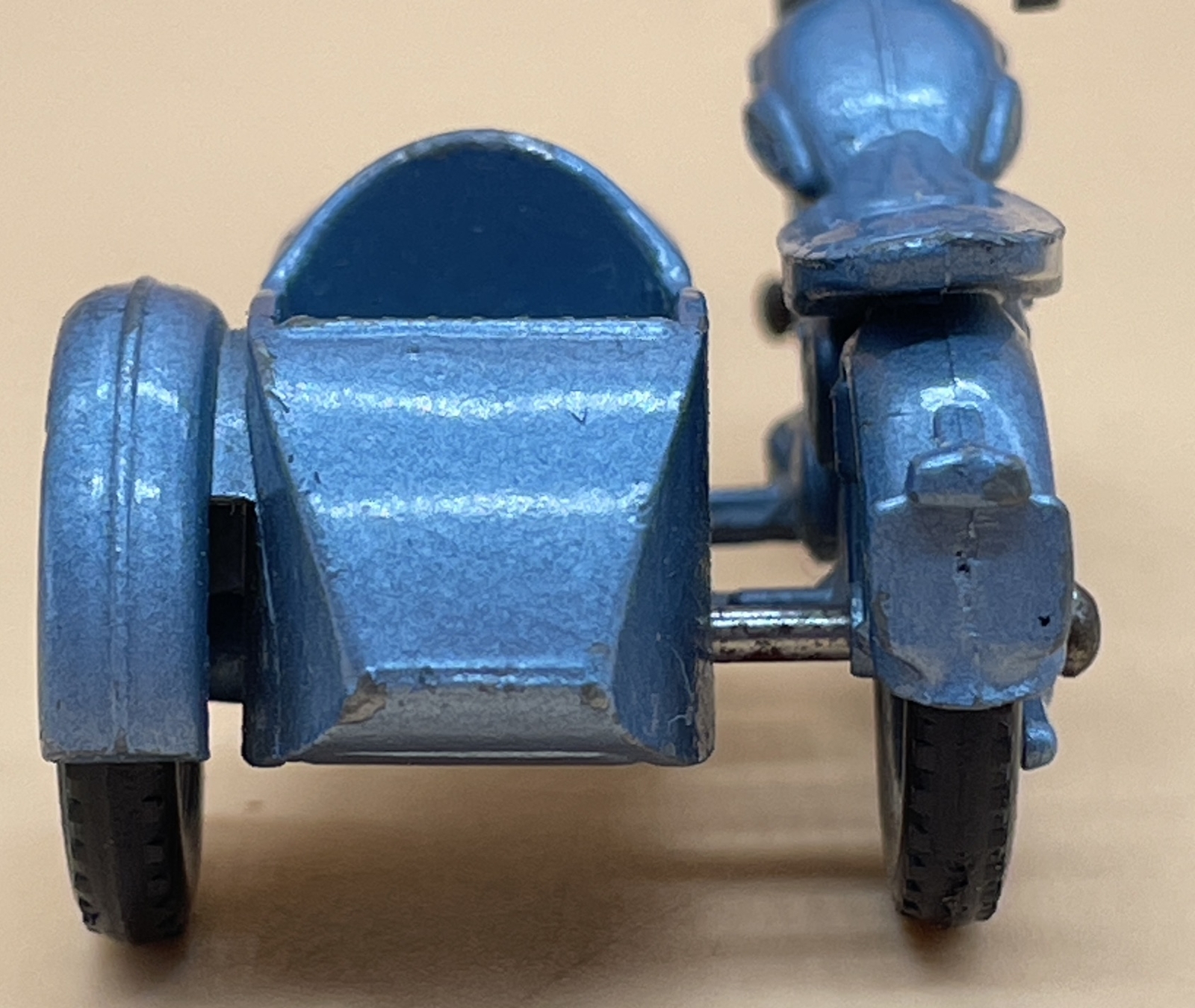 Triumph Matchbox Lesney Motorcycle T110 Sidecar Box and sidecar No.4 ...