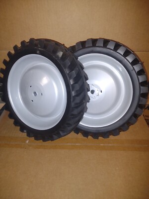 Pedal Tractor Wide Rear Tires And Rims Wheels pair 2 3/4" wide Case IH ...
