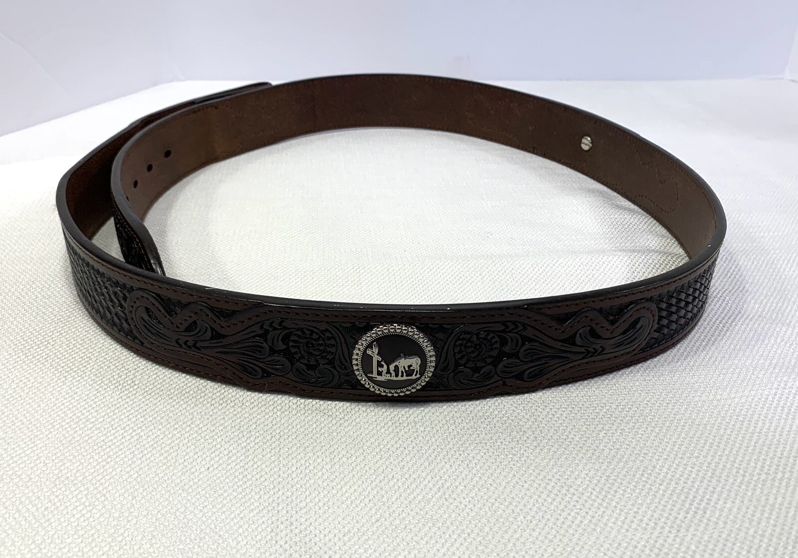 Ranger Belt Company Men’s Weatern Belt Size 44 #WB3782 No Buckle | eBay