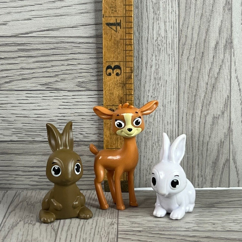 Paw Patrol Action Figures - 3 x Cute Animals - Deer - 2 x Rabbits | eBay