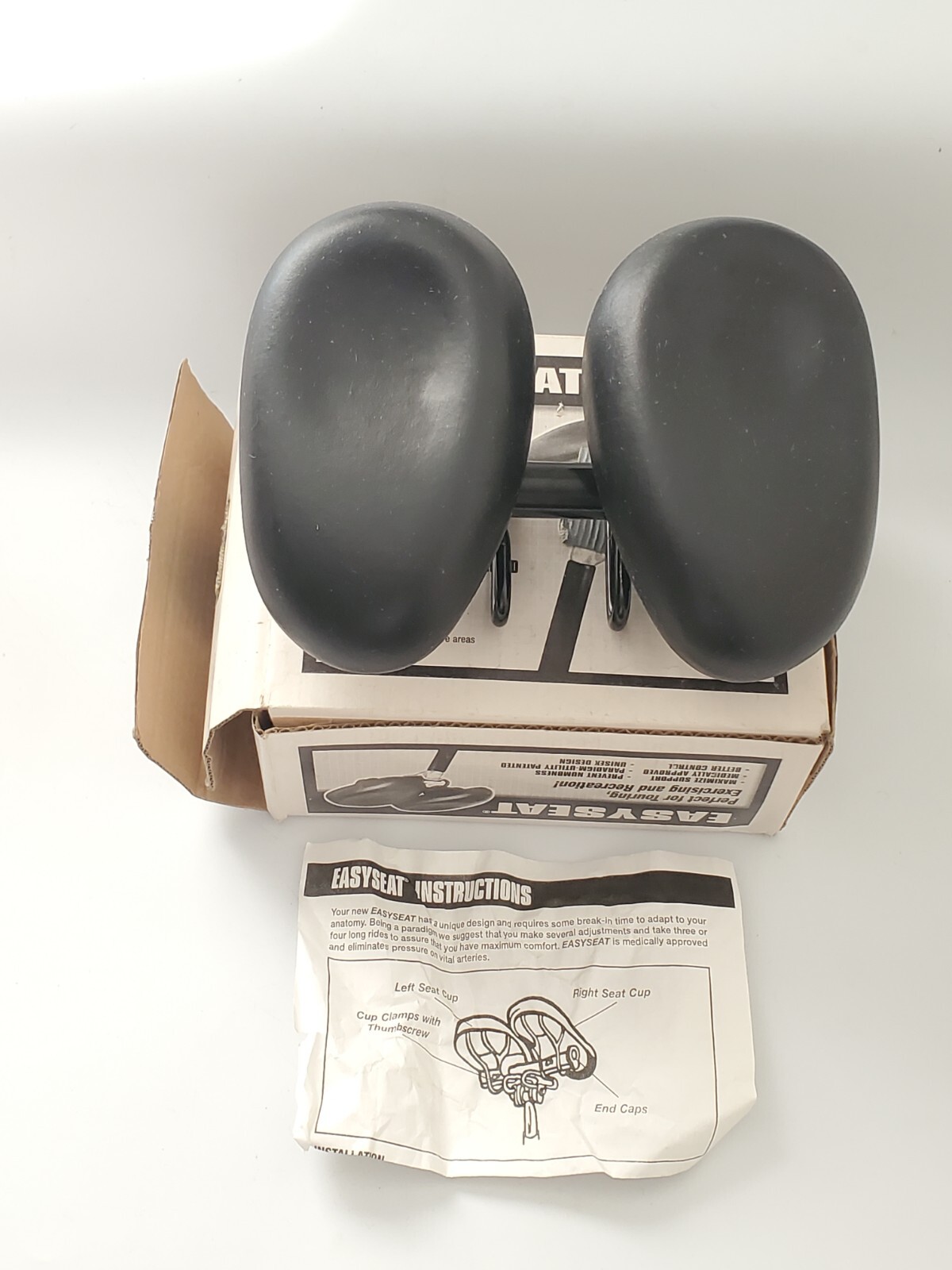 Hobson Easyseat Adjustable Split Saddle Black Cycling Biking Seat ...