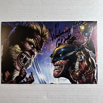 Wolverine #47 Signed voice Actor Cal Dodd C2E2 Mico Suayan | eBay