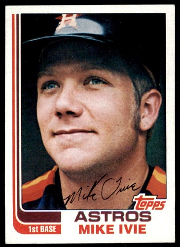 1982 Topps Mike Ivie . Houston Astros #734 | eBay