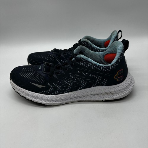 Charly Milkado PFX Men 10 Running Shoes Blue Knit Sneakers Athletic ...