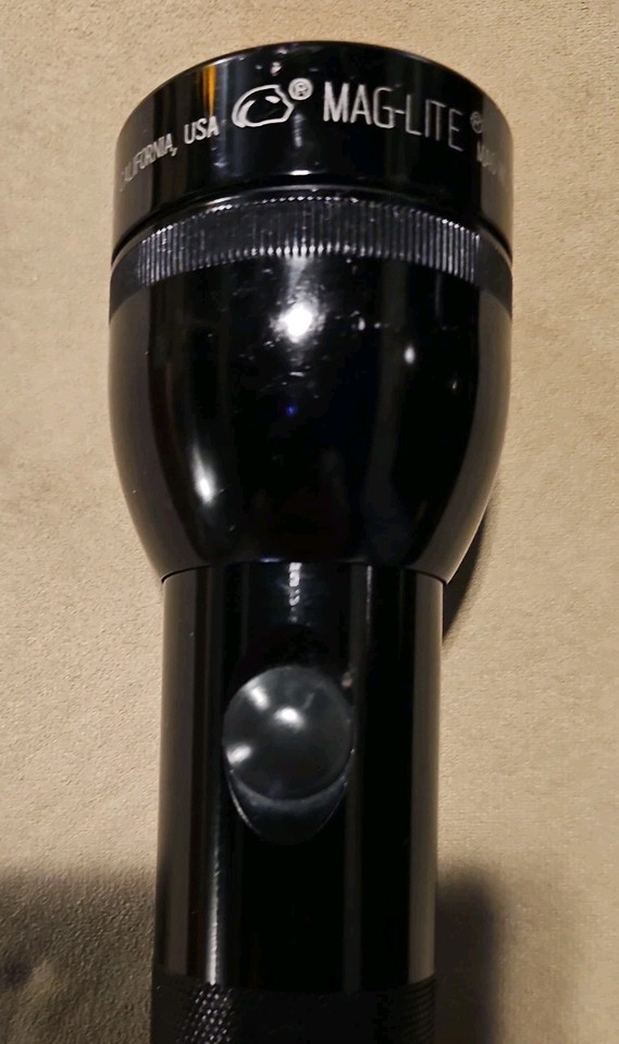 Maglite 6D Cell Black Aluminum Flashlight 19.5" (1990s) | eBay