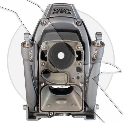 Volvo Penta TSK-C-52 SX-A DPS-A Sterndrive Transom Assembly Shield ...