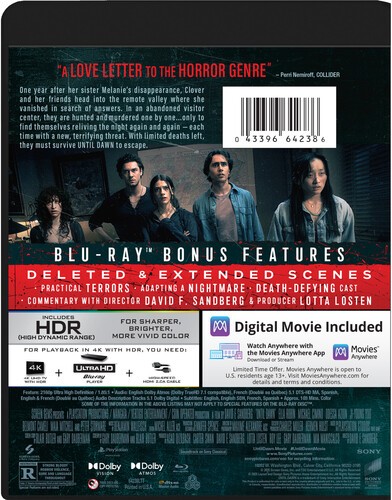 Until Dawn [New 4K UHD Blu-ray] With Blu-Ray, 4K Mastering, Digital ...