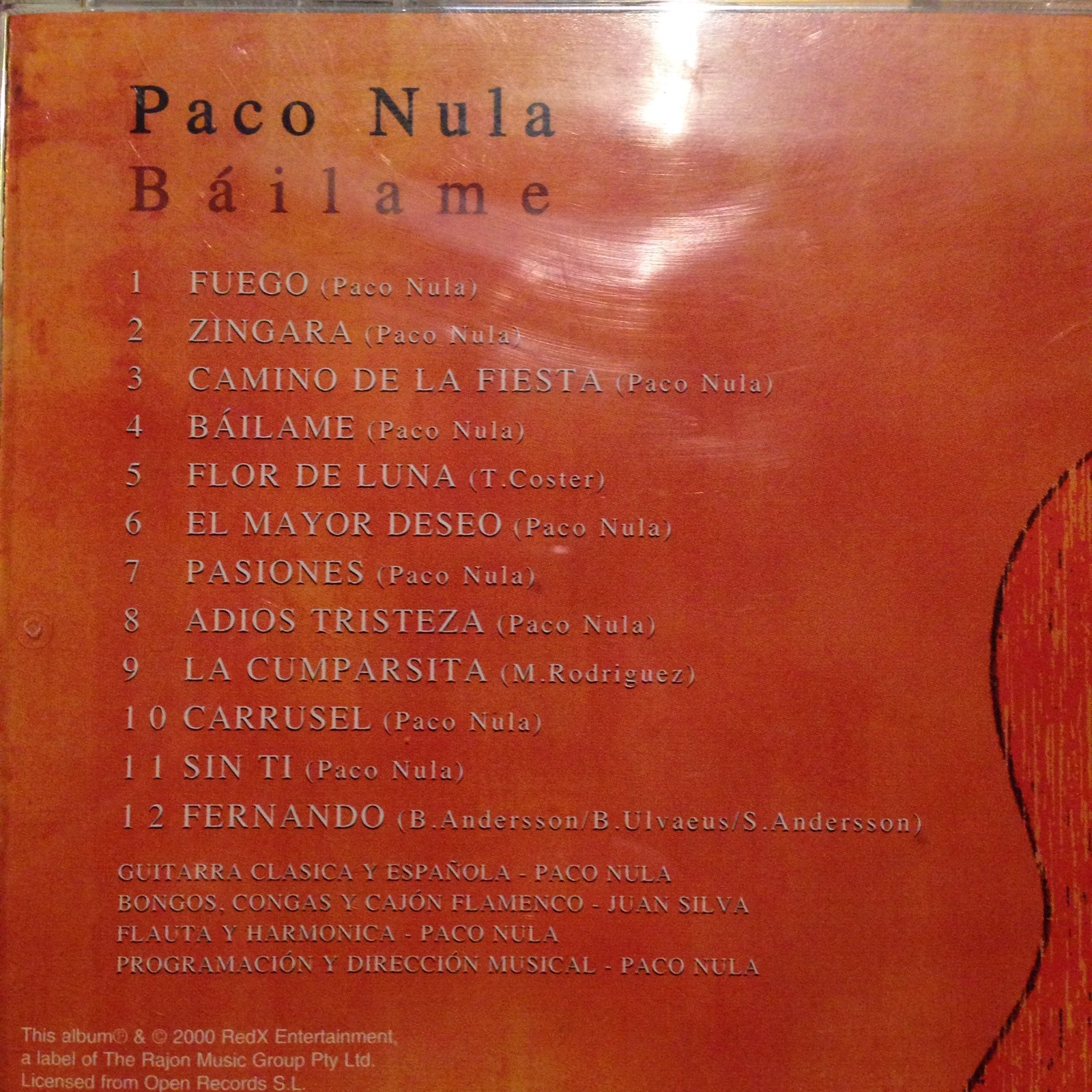 PACO NULA - Bailame - CD NEW | eBay Australia