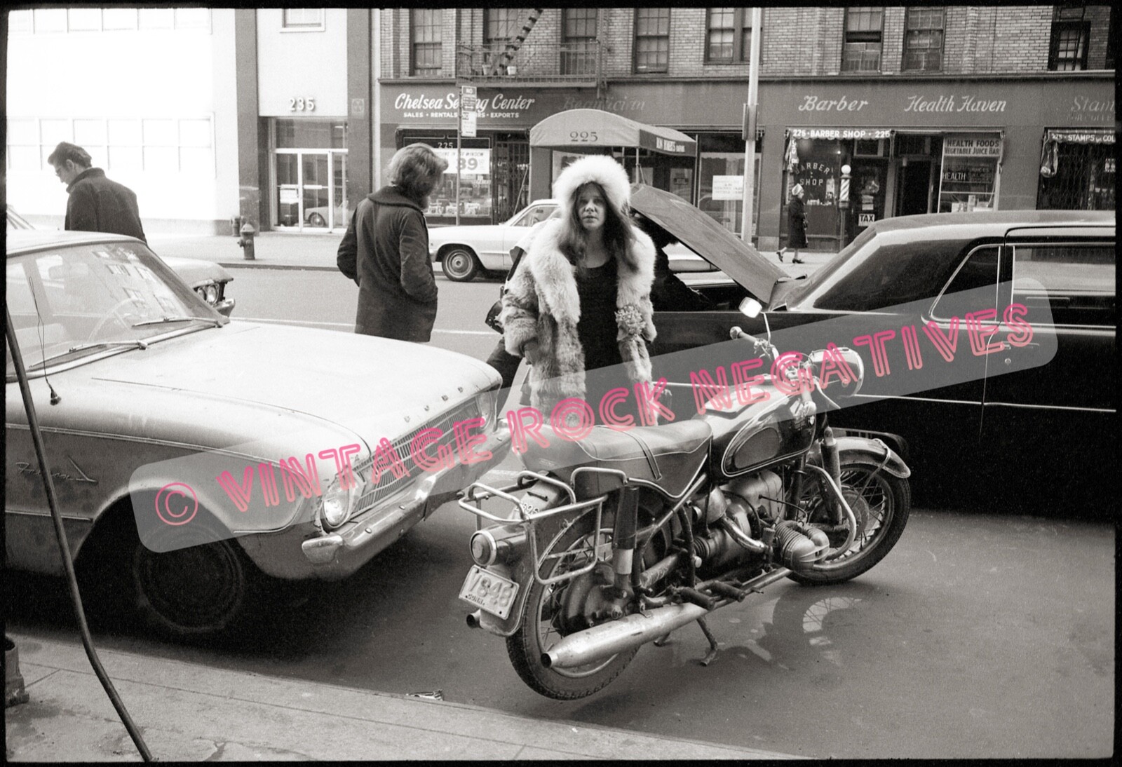 Unseen JANIS JOPLIN at Ed Sullivan 1969 w Motorcycle - Fine Art Photo ...