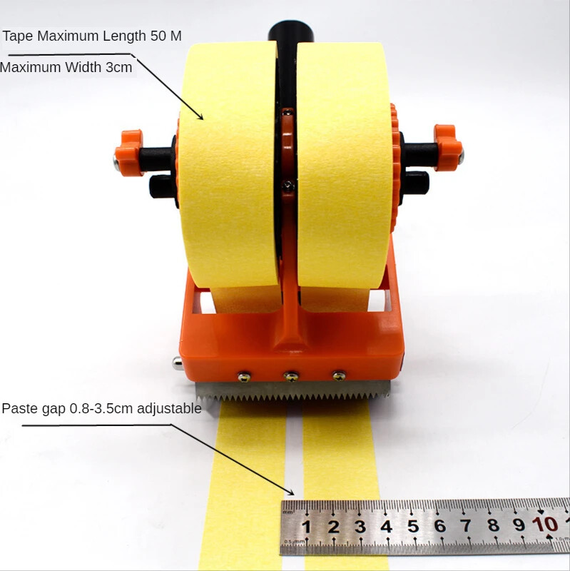 Masking Tape Dispenser Textured Paper Pasting Machine Spray Paint ...
