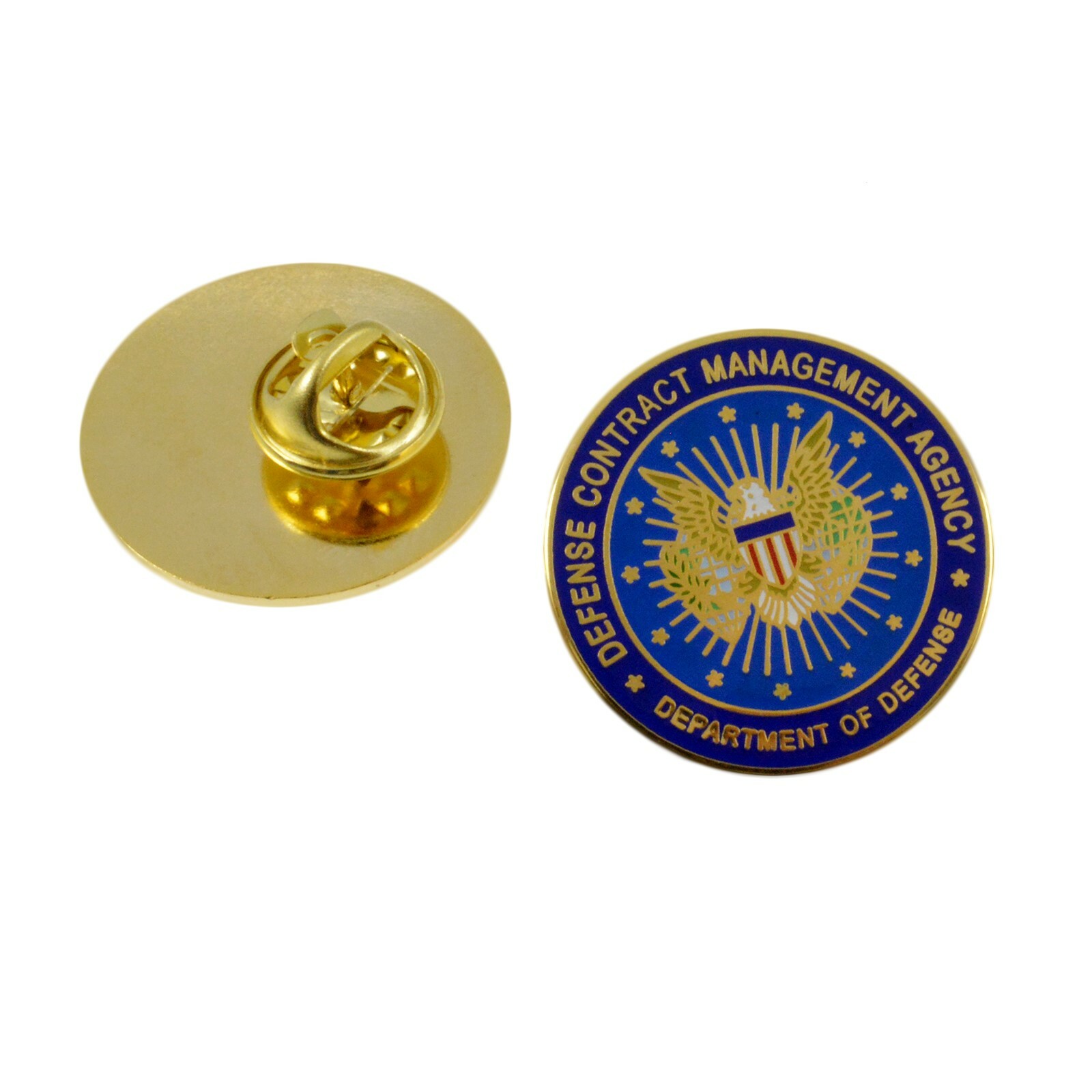DCMA Defense Contract Management Agency Seal Emblem DOD Logistics Lapel ...