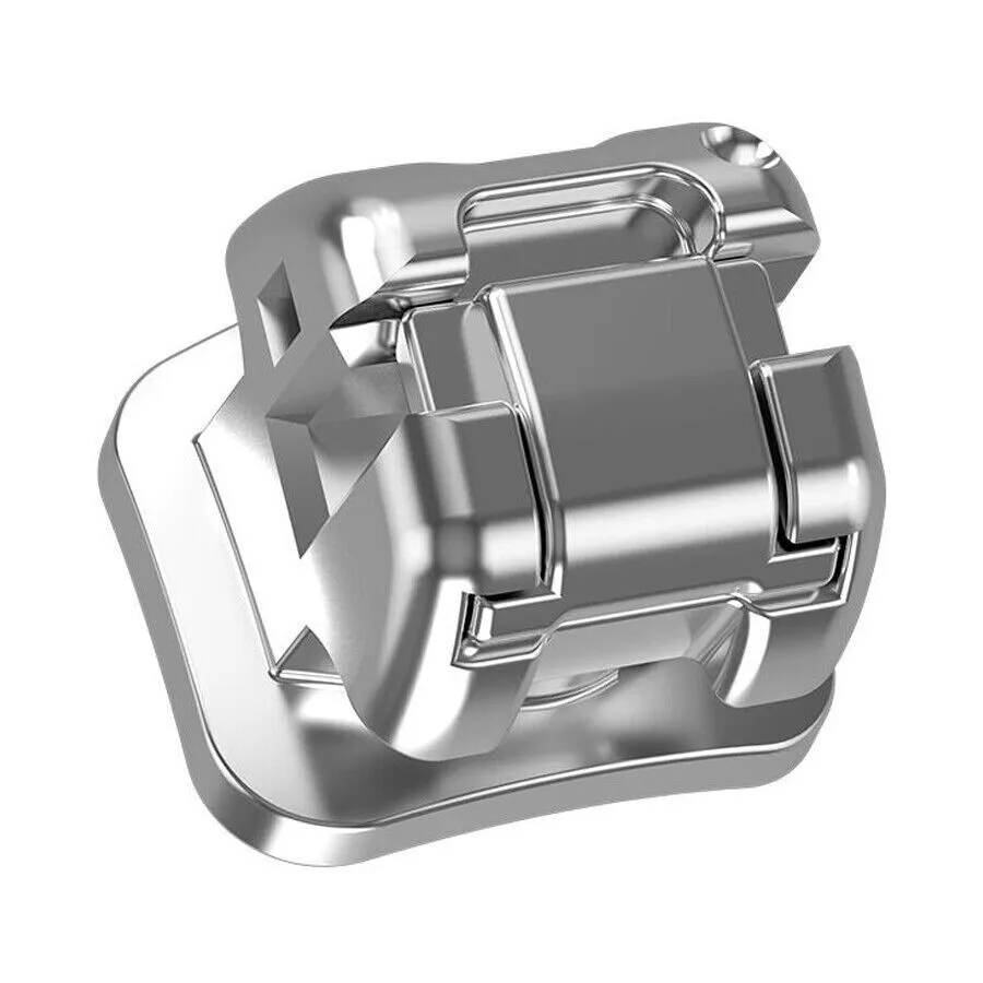 5 Sets Dental Orthodontic Self Ligating Brackets Metal Braces Roth 022 ...