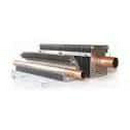 Fin Clamp Baseboard Element for 1-1/4 In. Copper Baseboard Piping 2 Ft ...