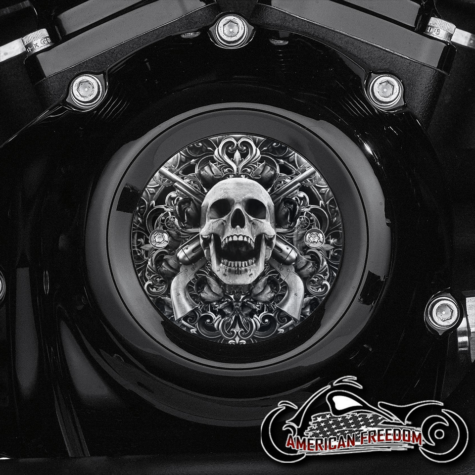 HARLEY DAVIDSON TIMING COVER BIG TWIN CAM, MILWAUKEE 8, SPORTSTER - B&W ...