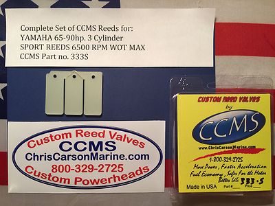 CCMS Yamaha Sport Outboard Reed Reeds 65-90hp 3 Cylinder PN333S | eBay ...