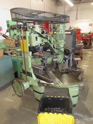 #2 --Storm-Vulcan #85B Head & Block Milling Machine-USED, nt Rottler ...