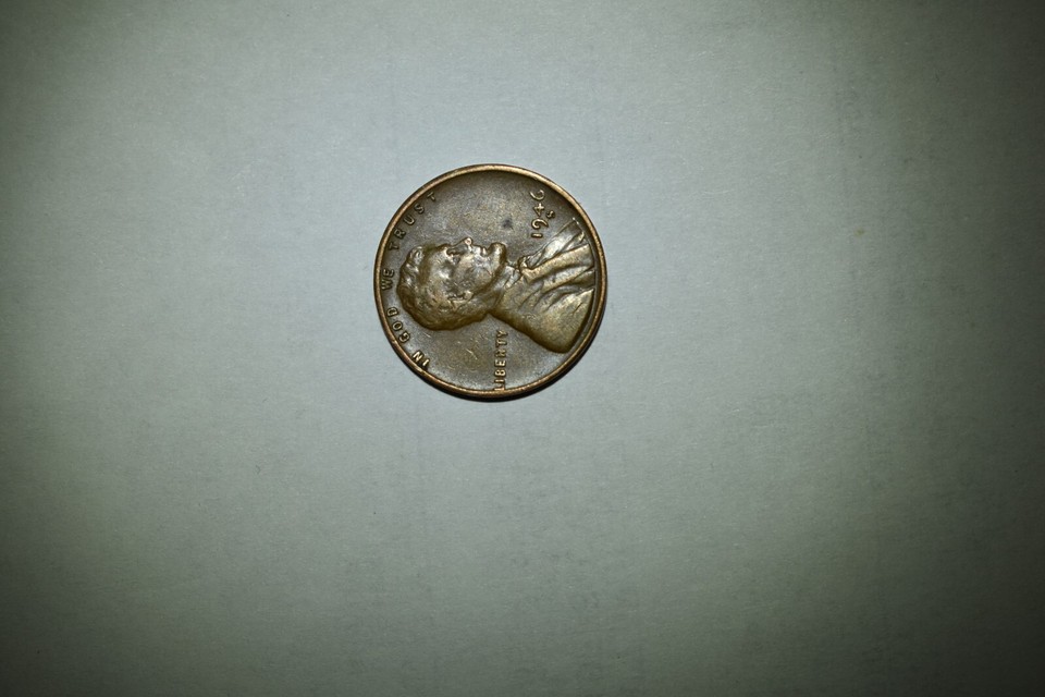 RARE! 1946 Wheat Penny, S Mint, with Liberty Error. | eBay