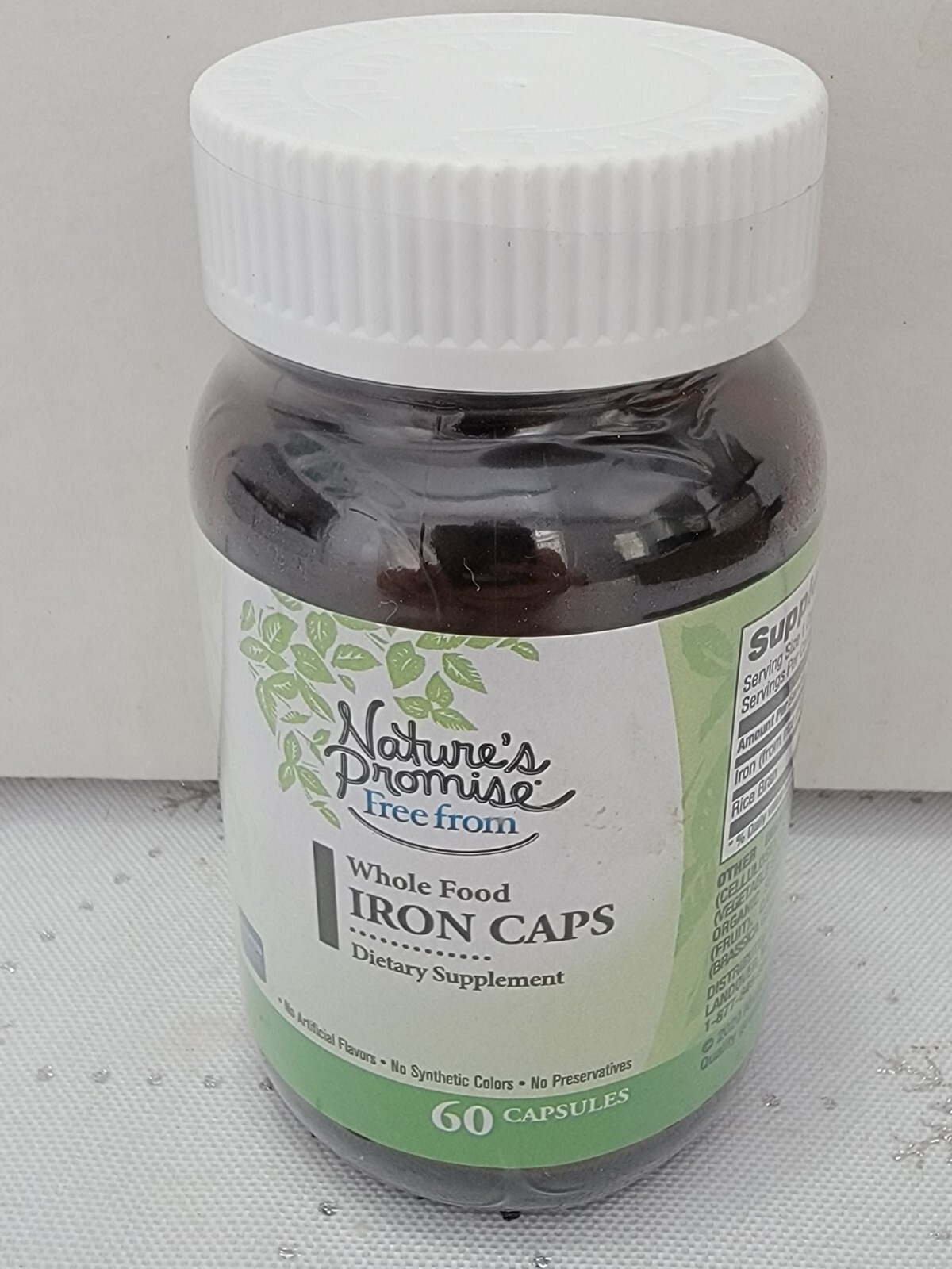 Nature's Promise Whole Food Iron Caps 60 Capsules Exp 10/2025 | eBay