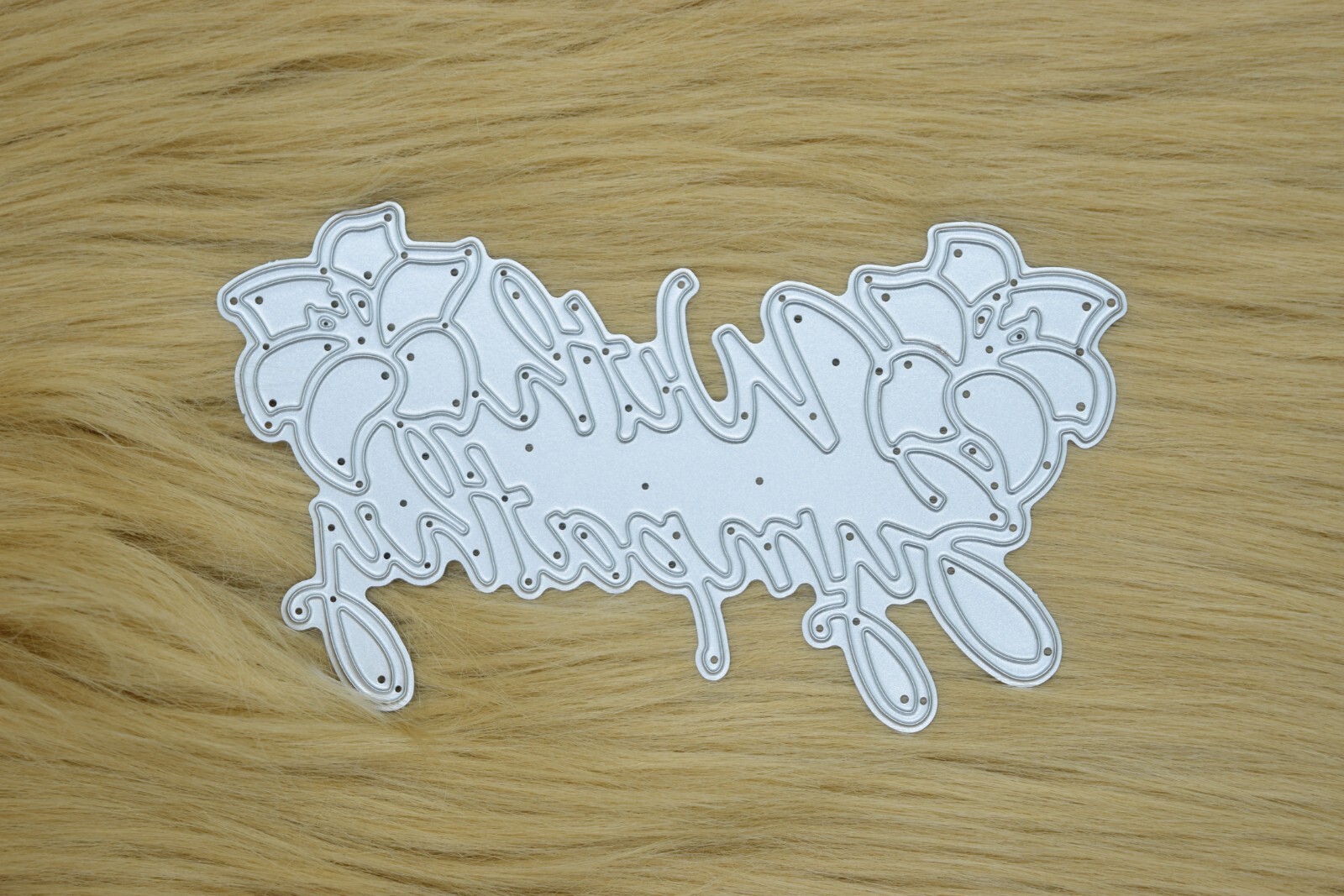 'With Sympathy' Metal Cutting Die, Stencil, Sentiments, Card Making ...