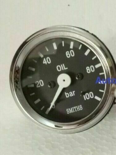 Smith Black Oil Pressure Gauge 0-100 Bar BC | eBay