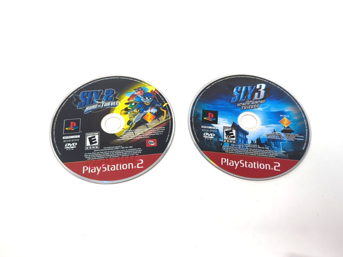 Working Sly Cooper 2 3 Band of Thieves honor among PS2 Disc Lot of 2 | eBay
