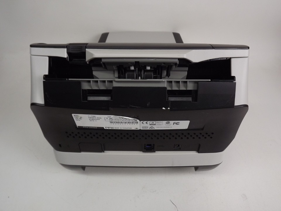 Fujitsu Fi-7280 Flatbed ADF Color Document Scanner - No AC adapter for ...