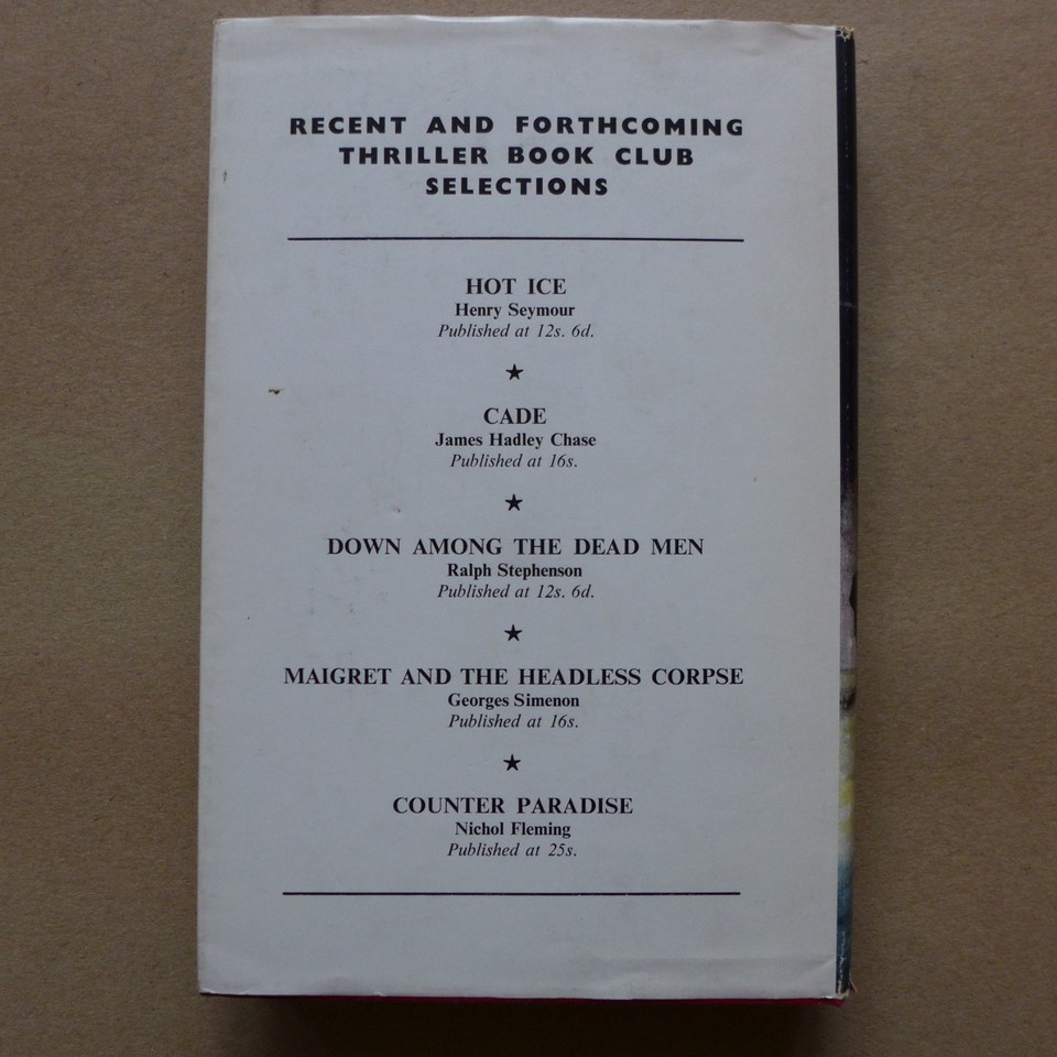 Have This one on Me. James Hadley Chase.1967. Thriller book club | eBay UK