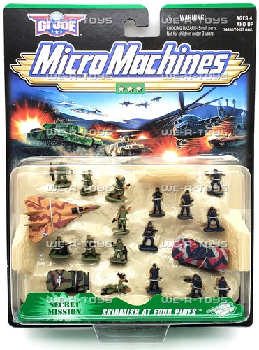 GI Joe Micro Machines Secret Mission Skirmish at Four Pines 1999 Hasbro ...