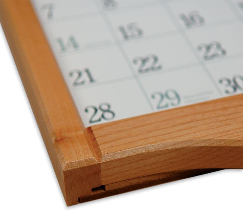 , Classic Wall Calendar Frame - Oak Finish | eBay