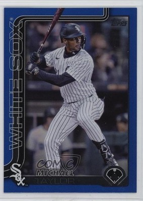 2025 Topps Update Blue Rainbow Foil 69/150 Michael Taylor #US57 17o2 | eBay