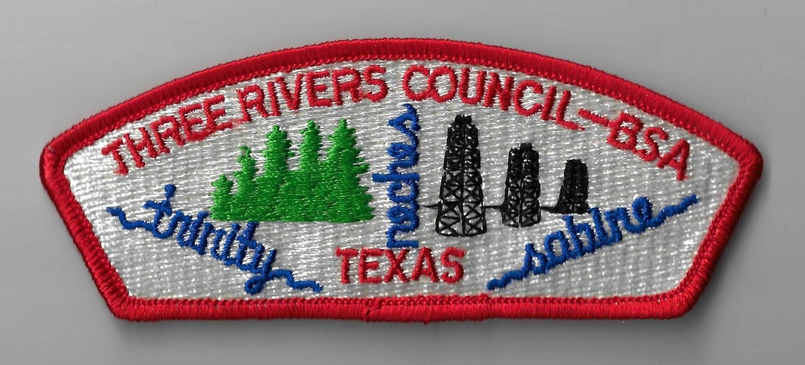 Three Rivers Council - BSA Trinity-Neches-Sabine Texas RED Bdr. [TX-362 ...