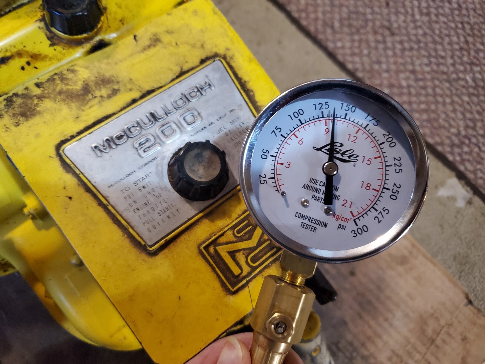 McCulloch 200 Chainsaw Power Head Only Runs Good Used Chainsaw | eBay