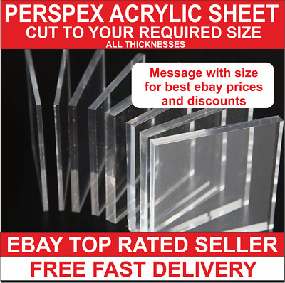 Clear Perspex Acrylic Sheet Custom Cut To Your Specs , Best Priced ...