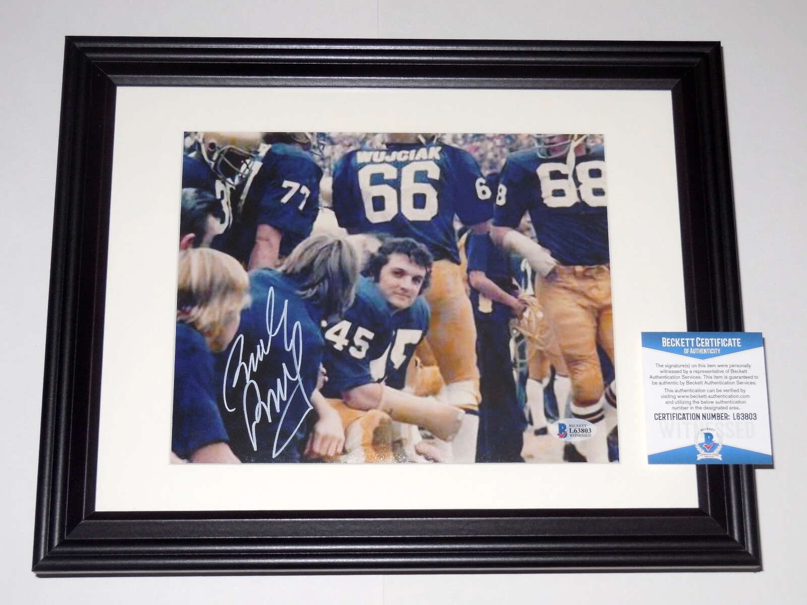 Rudy Ruettiger Autographed Memorabilia | Signed Photo, Jersey ...