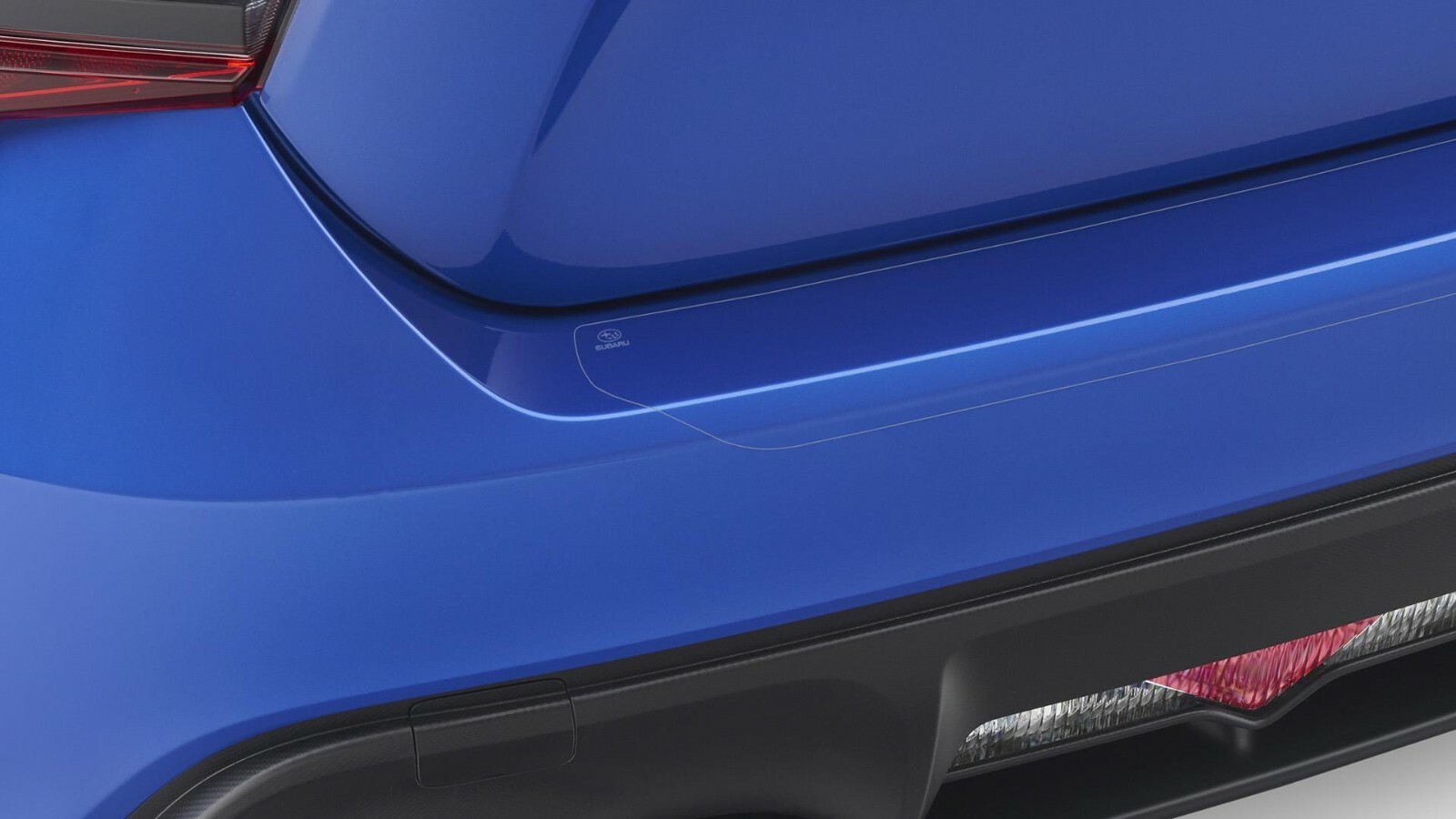 2013-2020 Subaru BRZ Rear Bumper Applique Clear E771SCA700 OEM Genuine ...