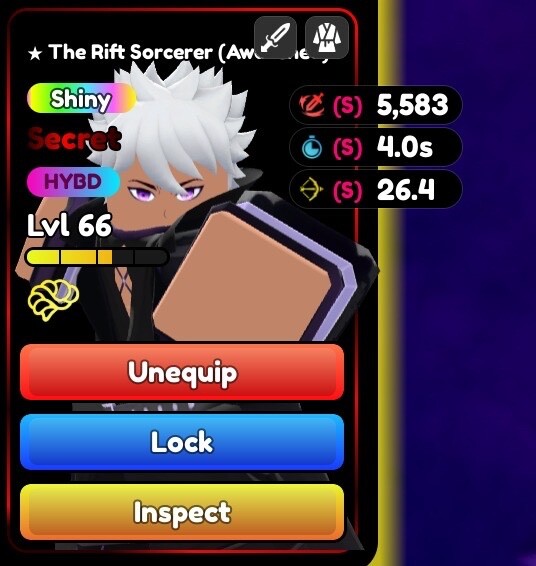 Shiny Gojo S/S/S Anime Defenders(limited edition perfect condition) | eBay