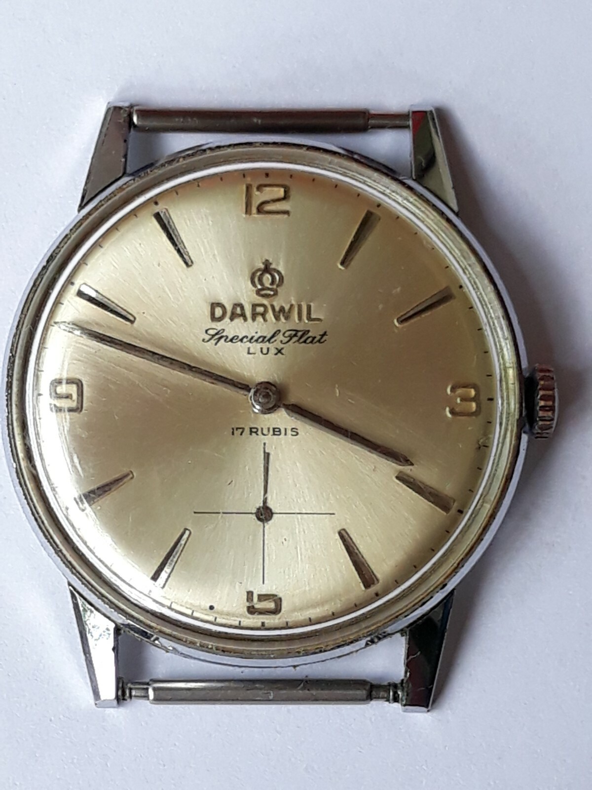 Rare Vintage DARWIL Special Flat Lux 17 Rubis 7018 | eBay
