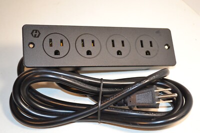 Furniture Power Distribution Unit 4 Outlet Model: WL-BK-4AC | eBay