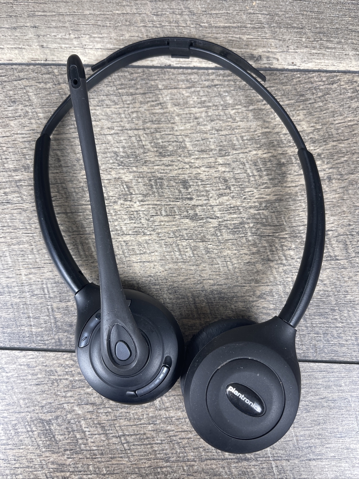 Plantronics WH350 Black Wireless Savi OTH Binaural Replacement Over ...