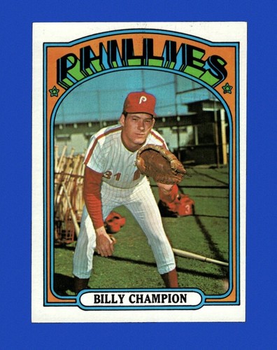 1972 Topps Set-Break #599 Billy Champion NR-MINT *GMCARDS* | eBay